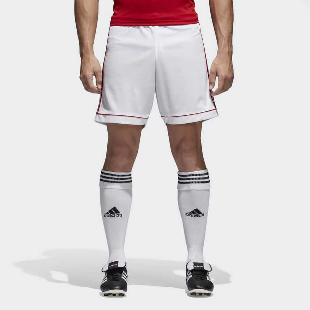 Pantaloncino Adidas Squadra 17 Bianco BK4762-WHITE/POWRED Ragazzo