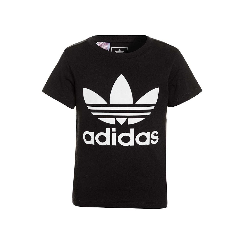 T-shirt Adidas Originals J Trf Nera CF8545-BLACK/WHITE Ragazzo