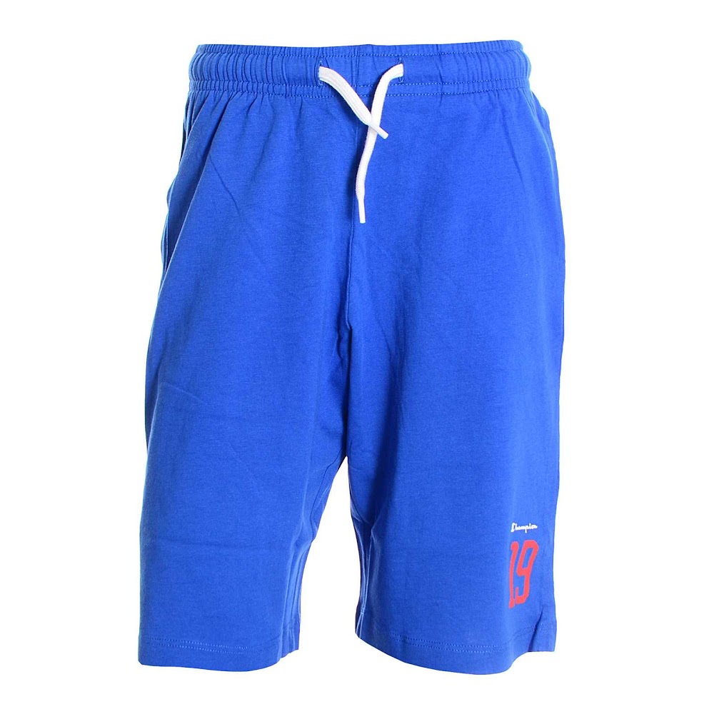 Pantaloncino Champion Authentic Cotton Azzurro 304602-BS023 Ragazzo