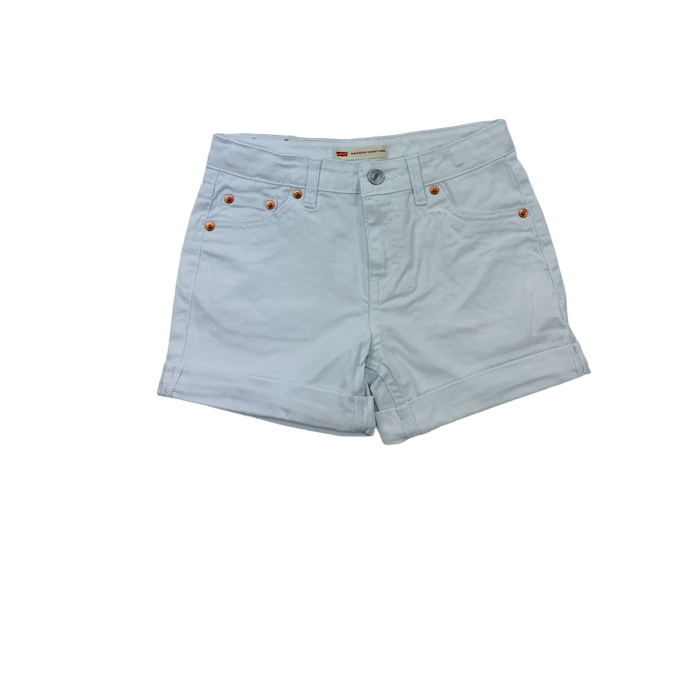 Pantaloncini Donna Levi's LVG GIRLFRIEND SHORTY SHORT Bianco 4E4536   001